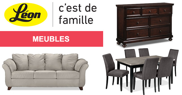 Meubles Léon - Meubles, Décos, Électros, Matelas - Soldes et Circulaire